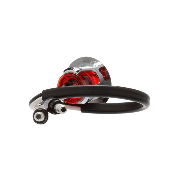 LED Model 33 Yellow Auxiliary Chrome Flange Mount Kit 33067Y - Raney's ...
