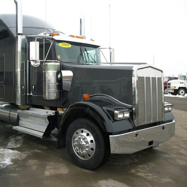 Peterbilt 378 379 Chrome 16" Standard Tapered Bumper By Valley Chrome ...