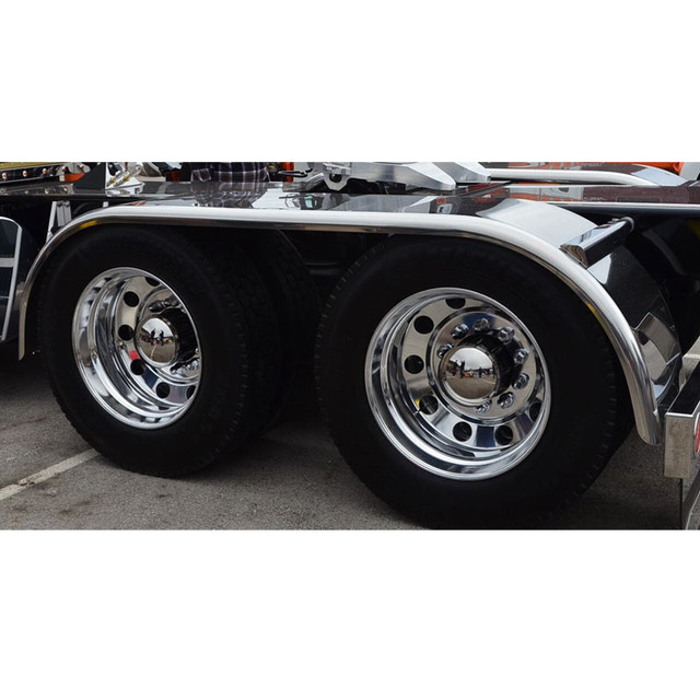 Hogebuilt Value Line 90" Stainless Steel Single Axle Low Rider Fenders ...