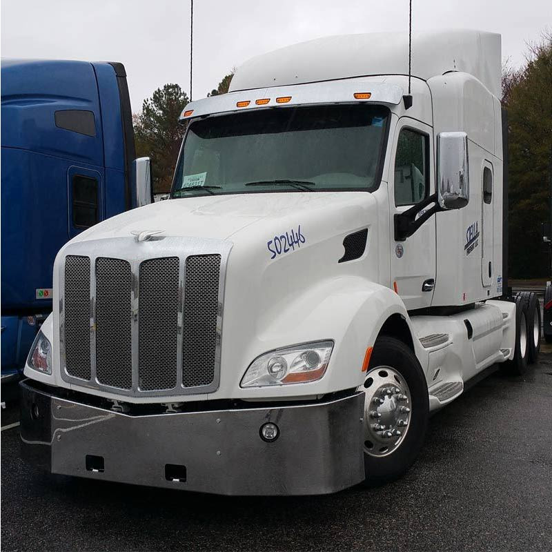 Peterbilt 386 Bumper Set Back Axle 2006-2021 By Valley Chrome - Raney's ...