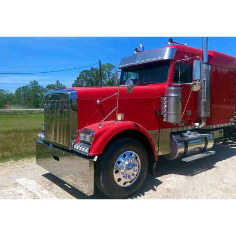 Freightliner Classic & Cabover Chrome Bumper Rolled End By Valley ...