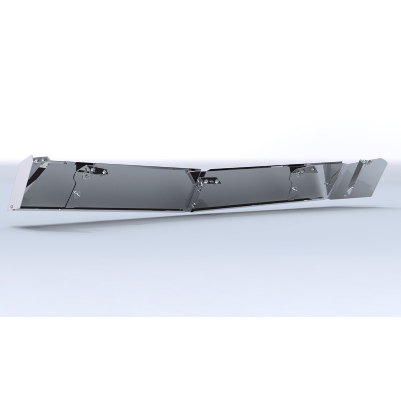 Kenworth T680 T880 W990 Day Cab 8" Drop Visor No Drilling Required ...