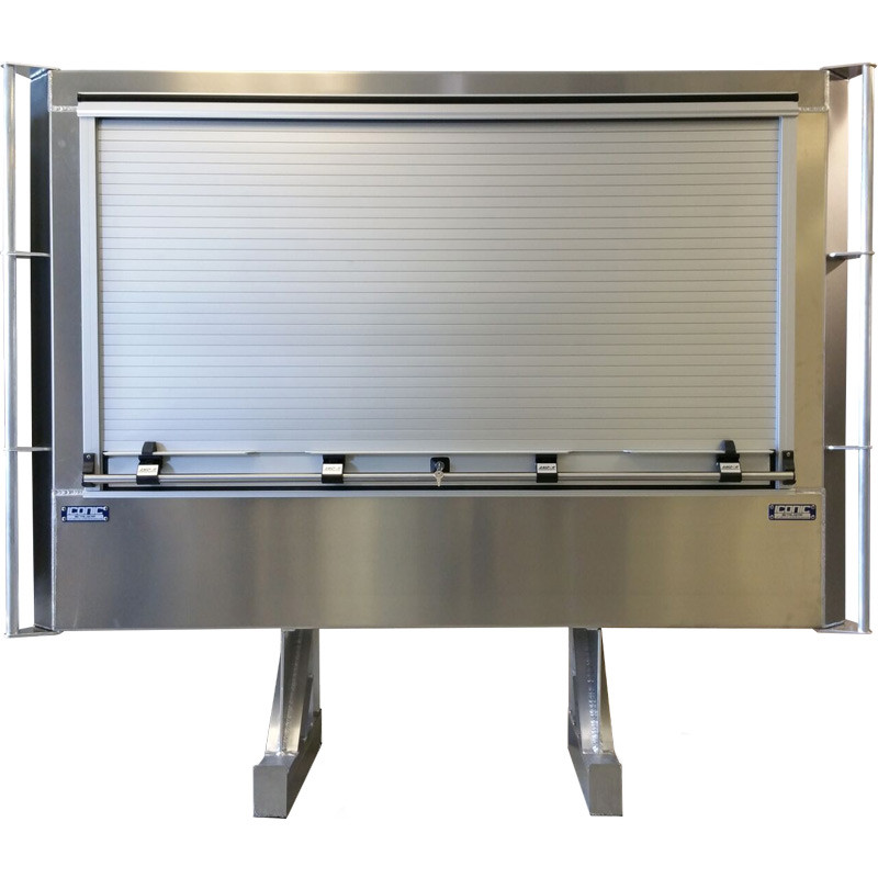 Open Semi-Truck Headache Rack | Chain Racks & Split Trays | Raney's ...