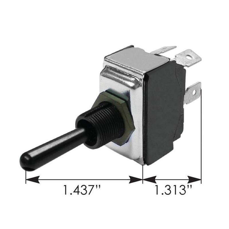 Peterbilt Long Chrome Toggle Switch Extension - Raney's Truck Parts