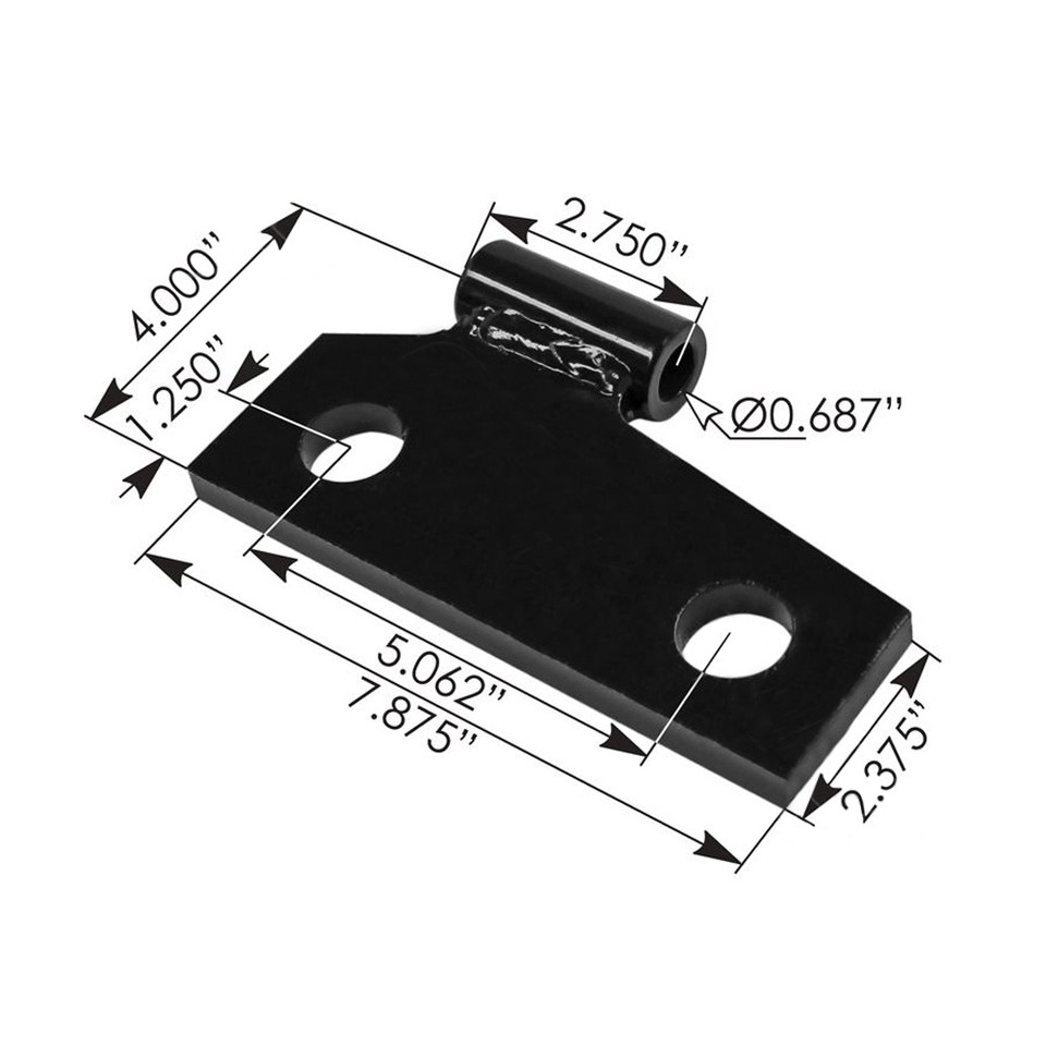 Kenworth Lower Front Shock Bracket Stud K233520 K233-520 - Raney's ...
