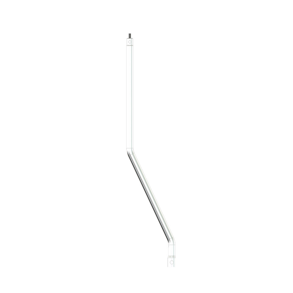 Peterbilt 379 389 Polished Stainless Steel Double Bend Shifter by ...