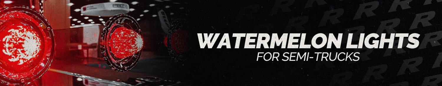 Semi-Truck LED Watermelon Lights - Raney's Truck Parts