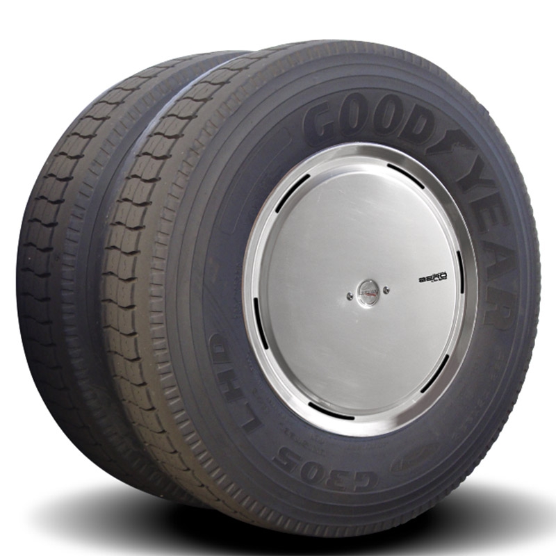 Semi Truck Aero Wheel Covers - Raney's Truck Parts