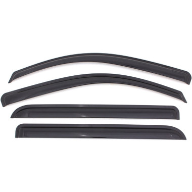 Ford F-150 Supercrew AVS Smoke Ventvisor 4 Piece 94975 94949 94443 ...