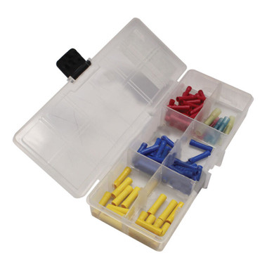 Electrical Butt Connector Kit 76pc