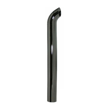 5"x36" OD Chrome Curve Exhaust Stack - Raney's Truck Parts