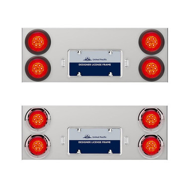 Stainless Steel Rear Center Panel With Turbine LED Lights - Raney's ...