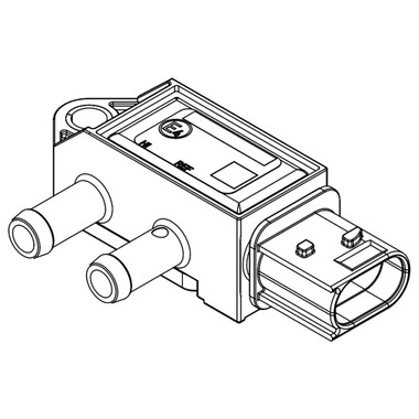 Differential Pressure Sensor 47974966 5801930514 - Raney's Truck Parts