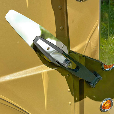 Peterbilt 589 Stainless Hood Latch Trims by RoadWorks | Raney's