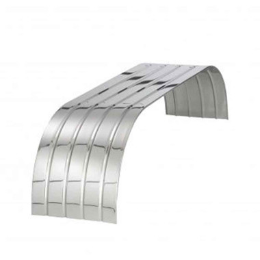 126" Aluminum Ribbed Full Tandem Fenders | Raney's