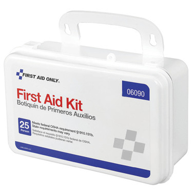 25 Person Weatherproof Basic First Aid Kit | Raney's
