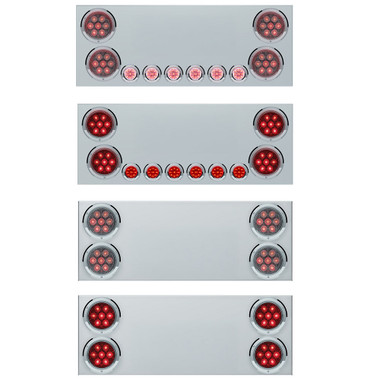Stainless Steel Rear Center Panel With LEDs | Raney’s