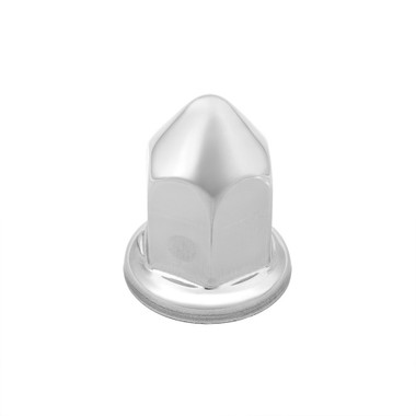 Stainless Steel 33mm Pointed Nut Cover With Flange