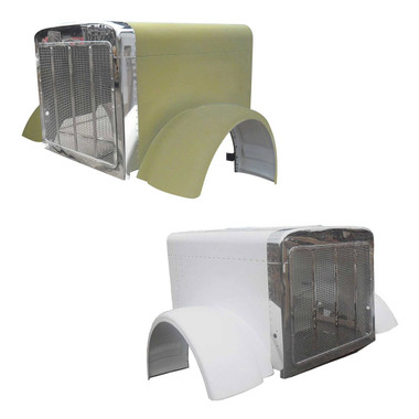 Peterbilt 388 389 Aluminum Hood With Grille 2007 And Newer | Raney's