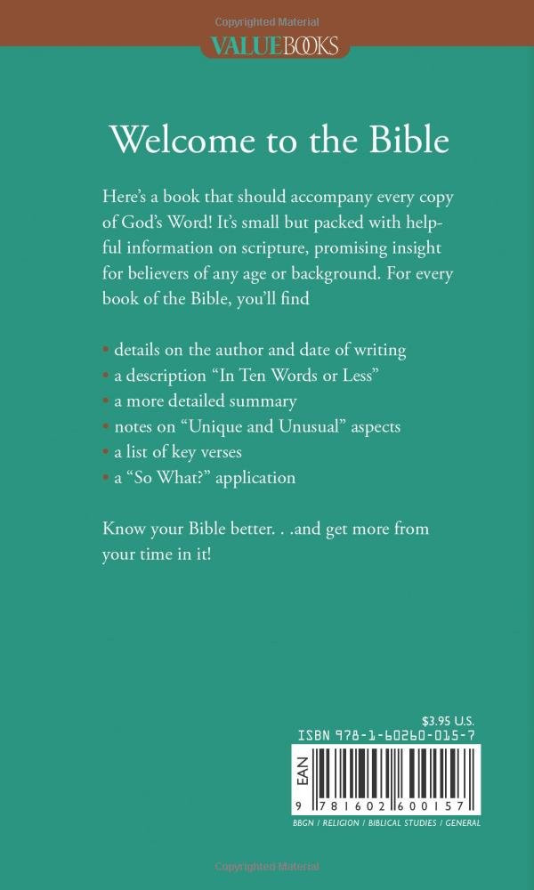 Know Your Bible - All 66 Books Explained and Applied - CEI Bookstore ...