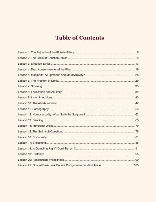 Abstain From Every Form of Evil PDF Digital Edition (revised ...