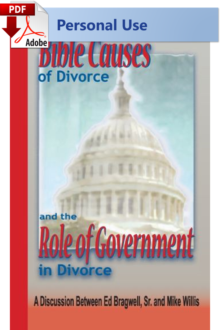 Bible Causes of Divorce & the Role of Government in Divorce - (PDF ...
