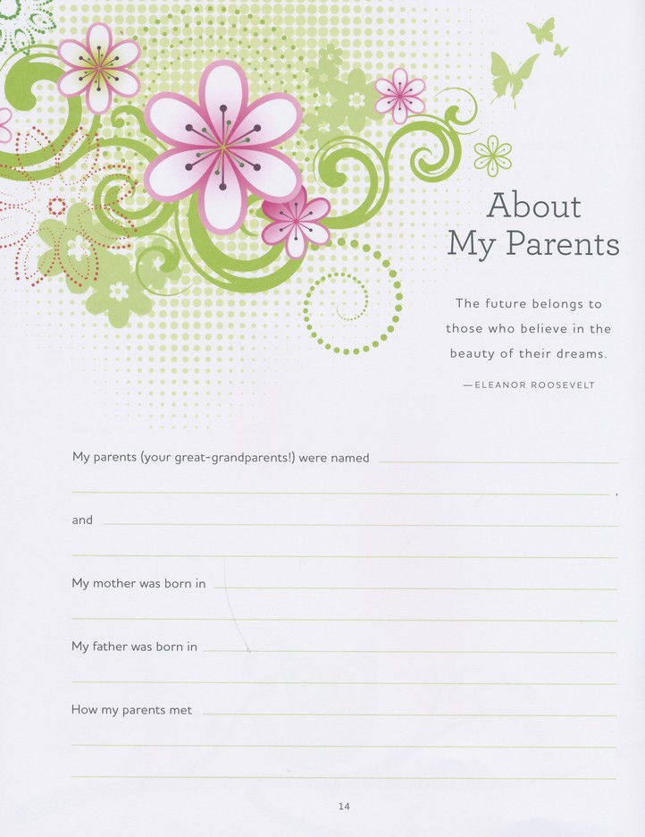 Grandmother's Journal: Memories and Keepsakes for My Grandchild ...