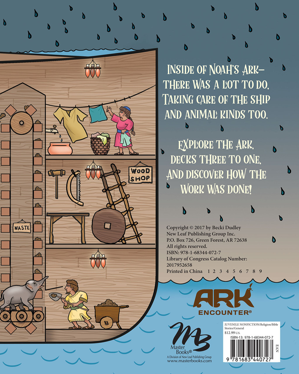 Inside Noah's Ark 4 Kids (‎‎ 9781683440727)
