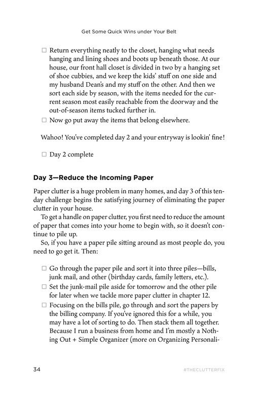 The Clutter Fix: The No-Fail, Stress-Free Guide to Organizing Your Home ...