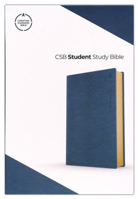 Bible CSB Student Study Bible Navy Leathersoft