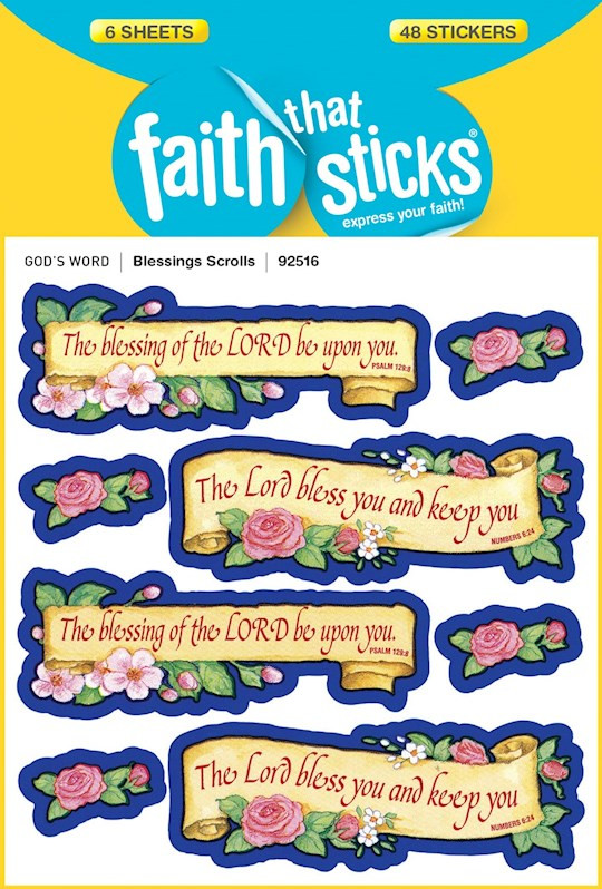 Sticker-Blessing Scrolls