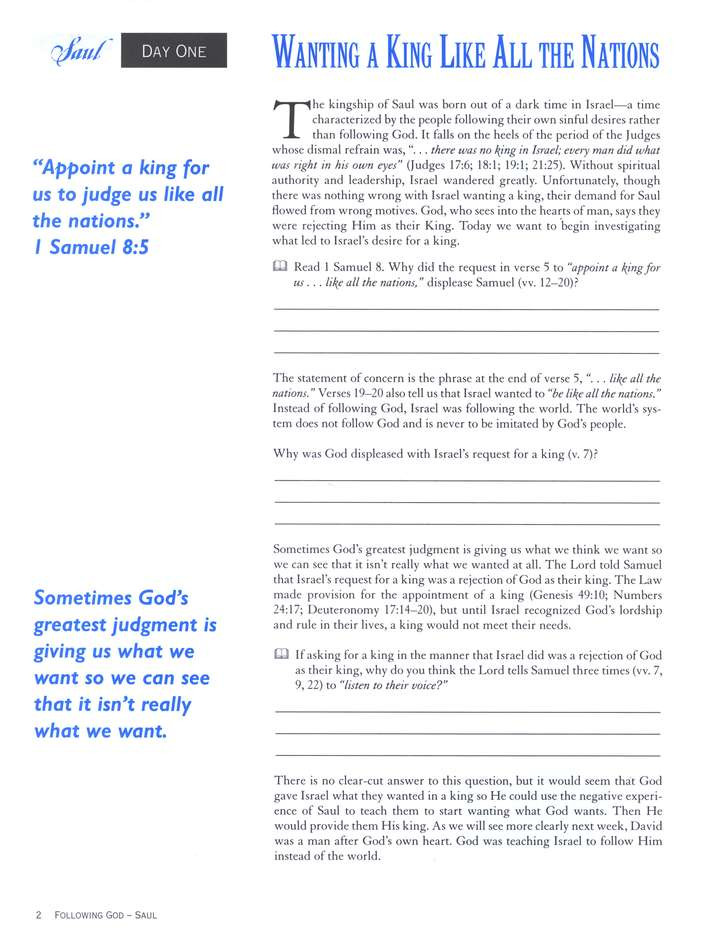 Following God Series: Life Principles from the Kings of the Old ...