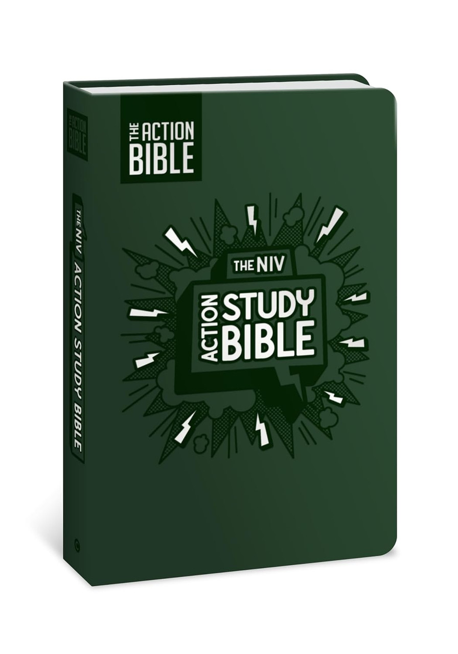 Bible - NIV Action Study Bible Leathersoft Forest - CEI Bookstore | Truth Publications, Inc.