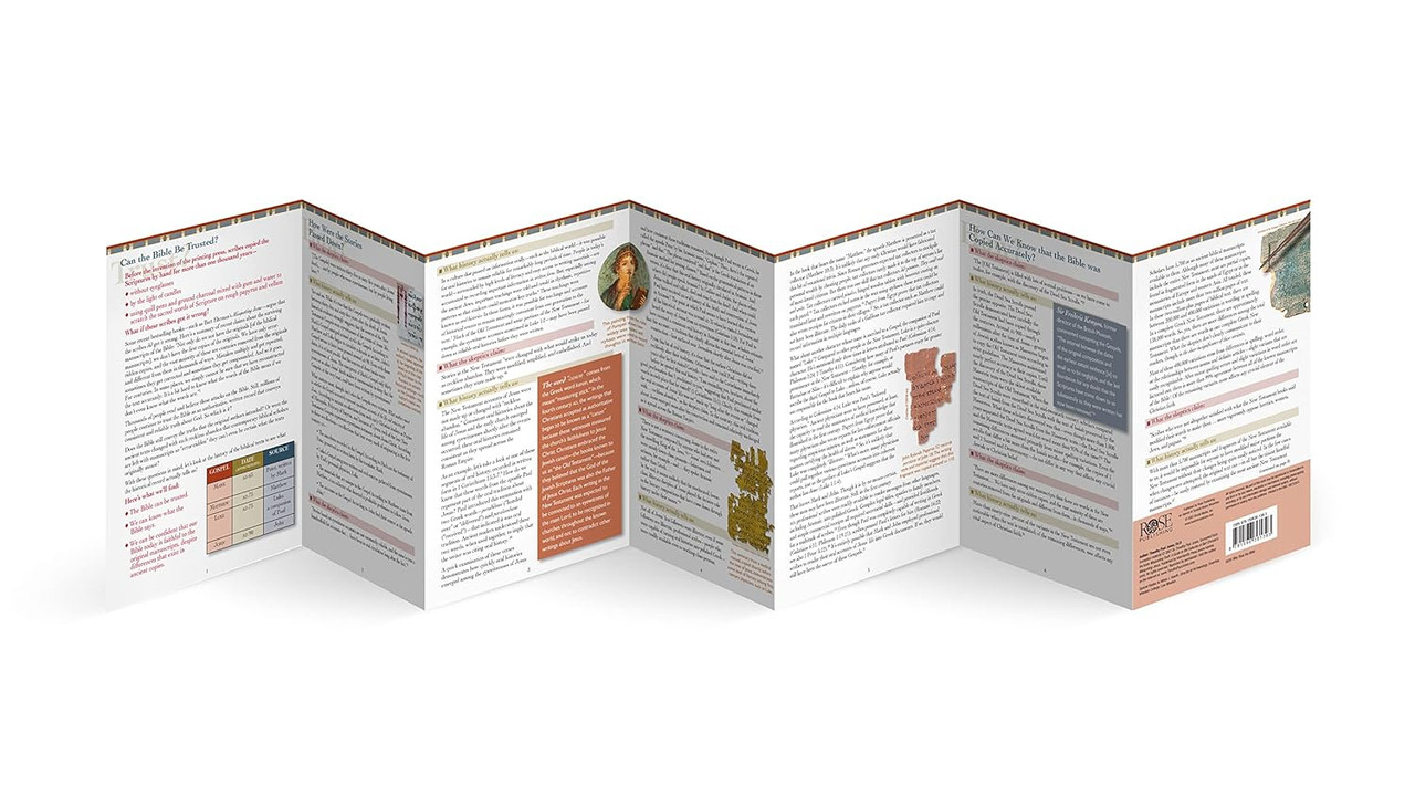 Why Trust the Bible? Pamphlet - CEI Bookstore | Truth Publications, Inc.