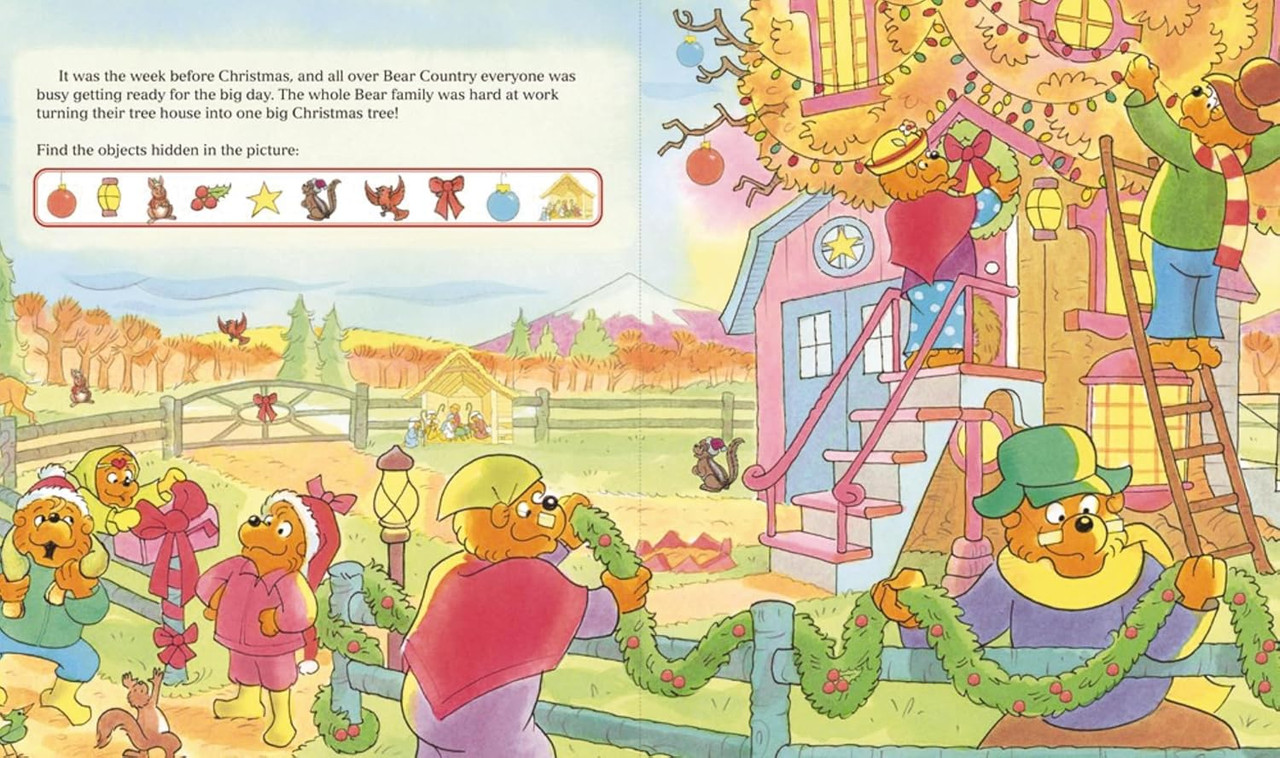 The Berenstain Bears Christmas Search and Find - CEI Bookstore | Truth ...