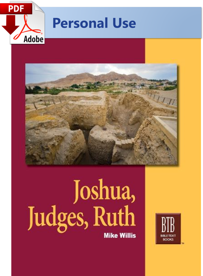 BTB Joshua Judges Ruth pdf, digital workbook