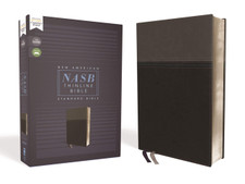 Bible NASB Thinline Black Leathersoft Comfort Print (9780310450955)