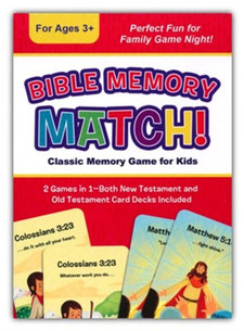 Bible Memory Match!: Classic Memory Game for Kids (9781636093697)