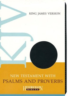 Bible KJV Compact NT w/ Psalms and Proverbs Black Flexisoft