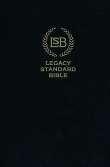 Bible LSB Single-Column Black HB