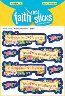 Sticker-Blessing Scrolls