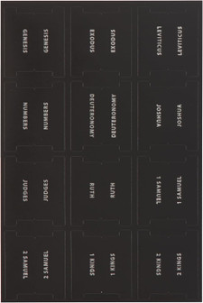 Colorable Bible Indexing Tabs - CEI Bookstore | Truth Publications, Inc.