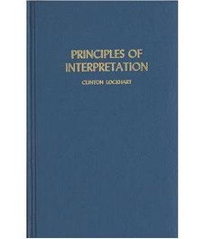 Principles Of Interpretation H - CEI Bookstore / Truth Publications