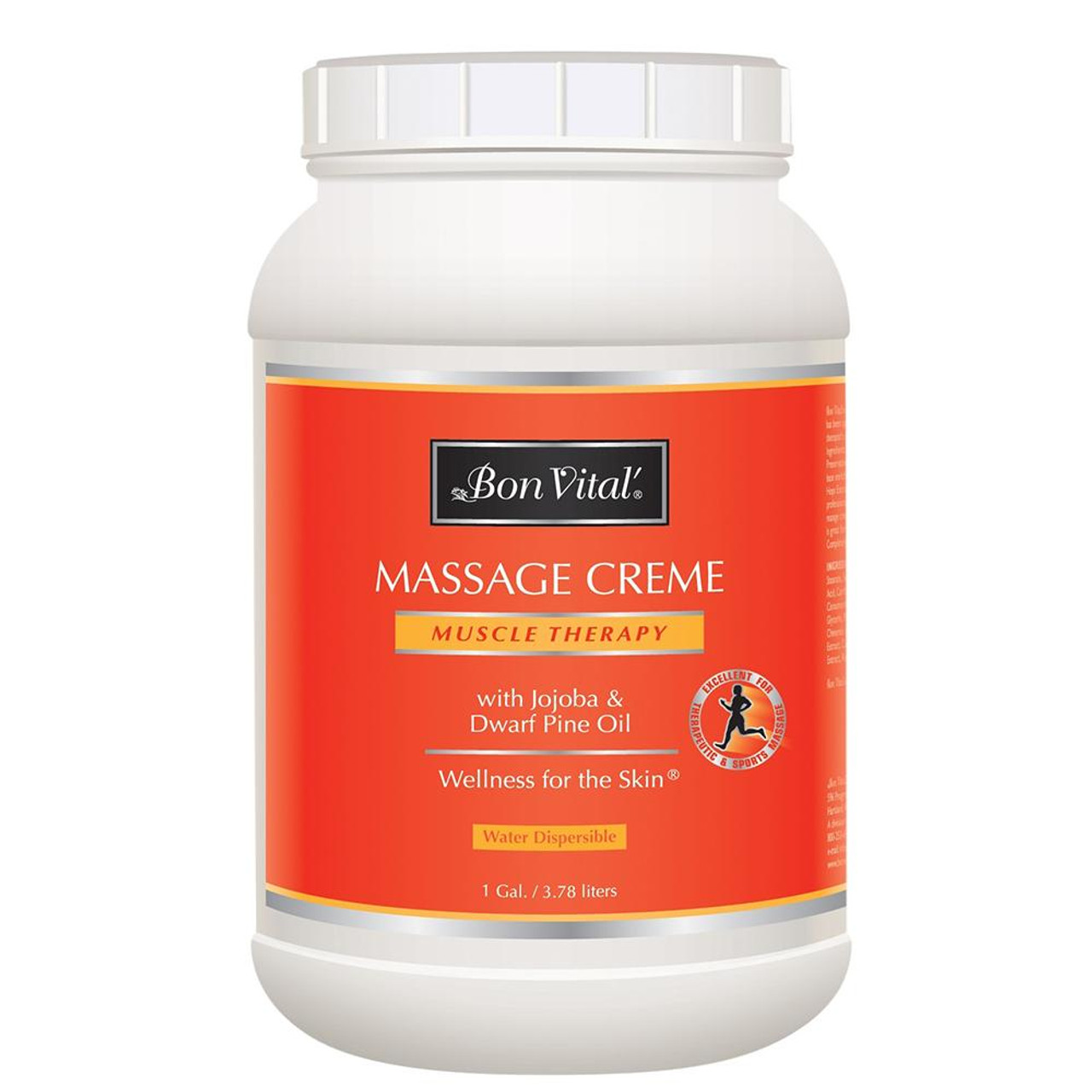 Bon Vital´ Muscle Therapy Massage Creme Gallon Healthy You