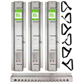 Web-Slide Exercise Rail System Basics Only Stainless Steel - Healthy You