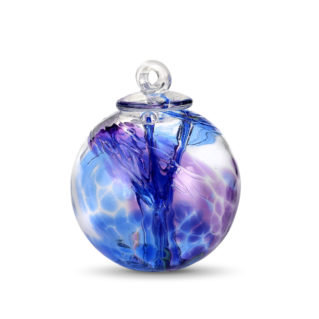 Sprite Witch Ball "Light Blue/Purple" - WitchBalls.com