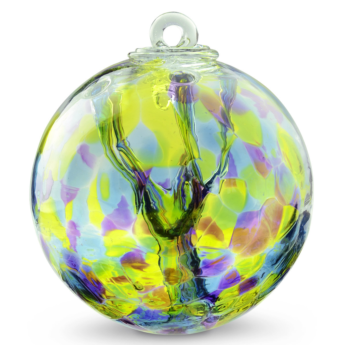 Small Witch Ball "Peace" - WitchBalls.com