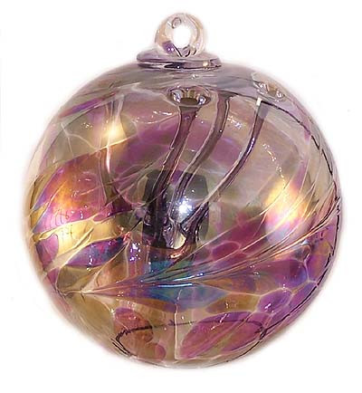 Witch Ball "Winter" Iridized - WitchBalls.com