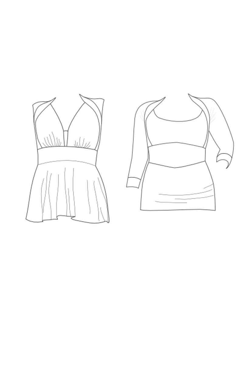 Mix & Match Top - Ureshii Design