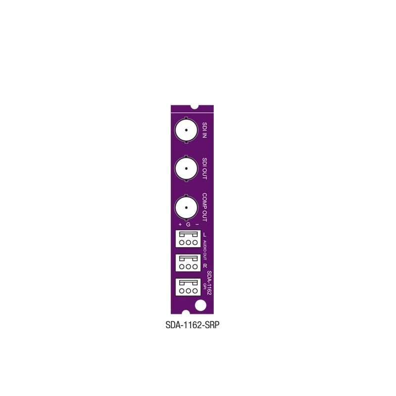 Grass Valley Single Rear Conn Panel with 1 SDI Output for SDA-1162 | BIS